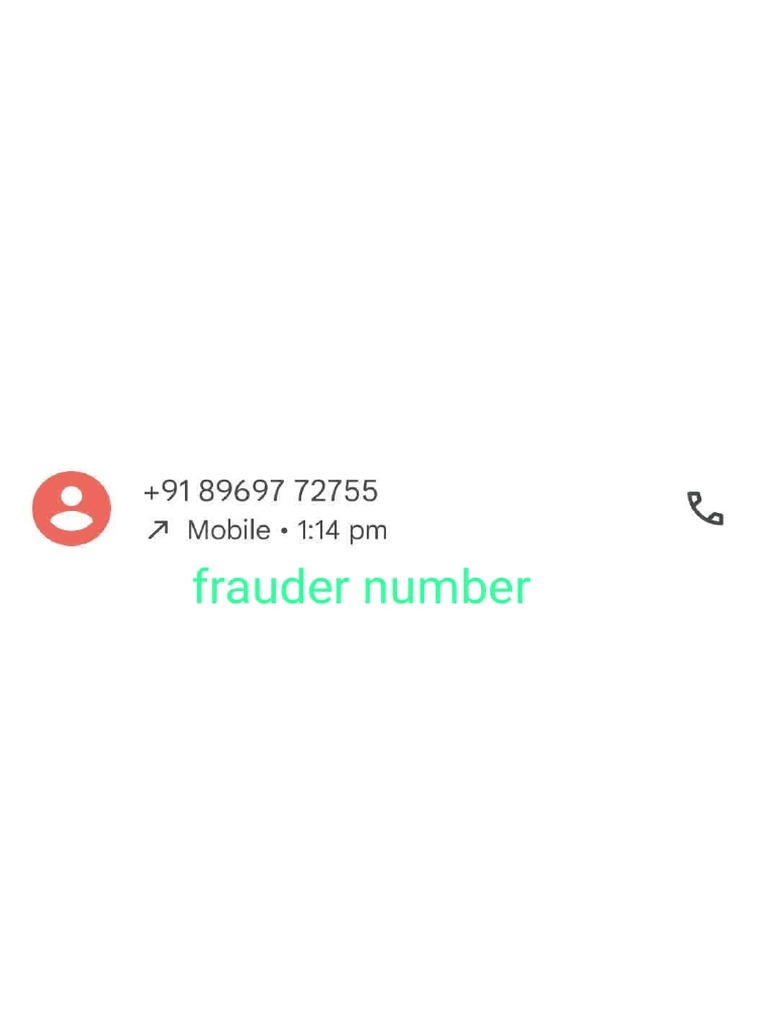 Scammer Number | PDF