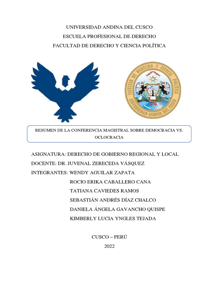 Oclocracia: Definición y Características | PDF | Ciencias Políticas ...