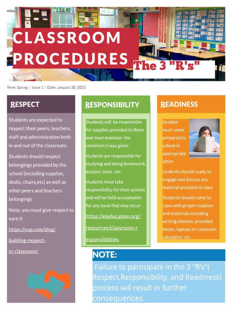 Skyline High Classroom Newsletter | PDF