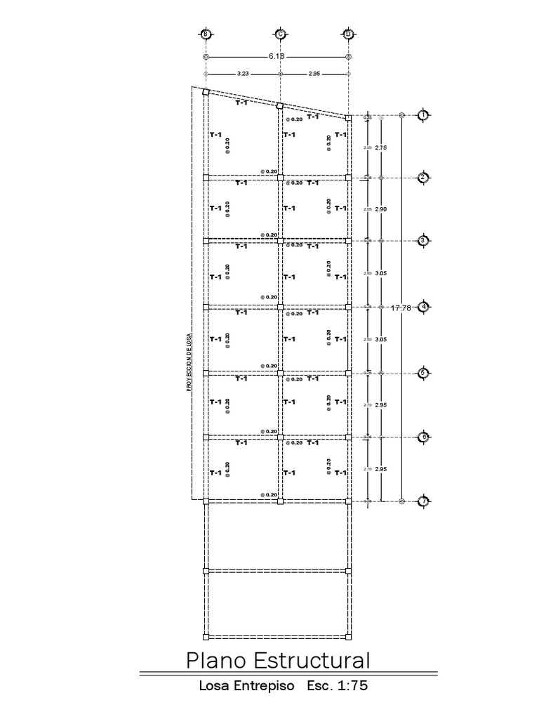 Estructura de Losa de Entrepiso | PDF