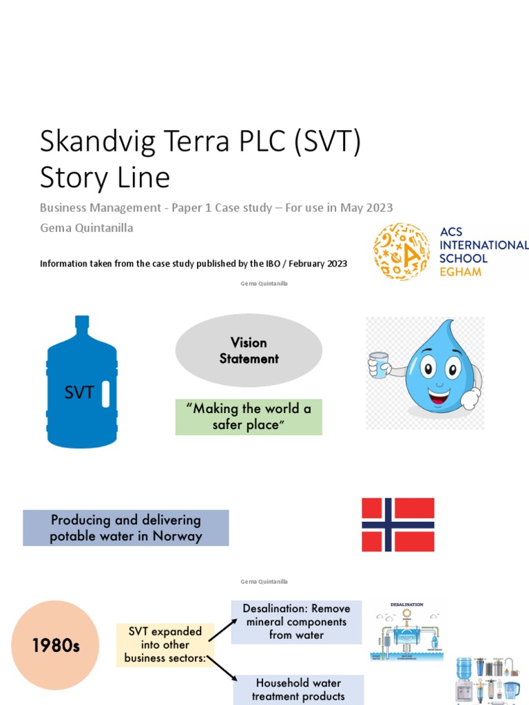 Case Study Story Line SVT May 23 Gema Quintanilla | PDF | Water ...