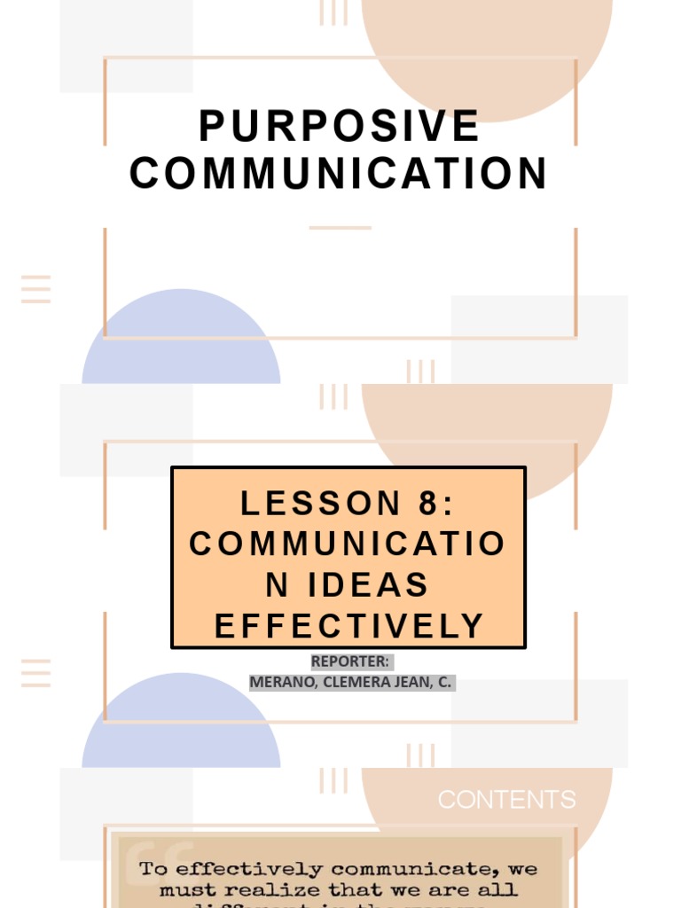 Effective Communication Strategies | PDF | Blog | Infographics