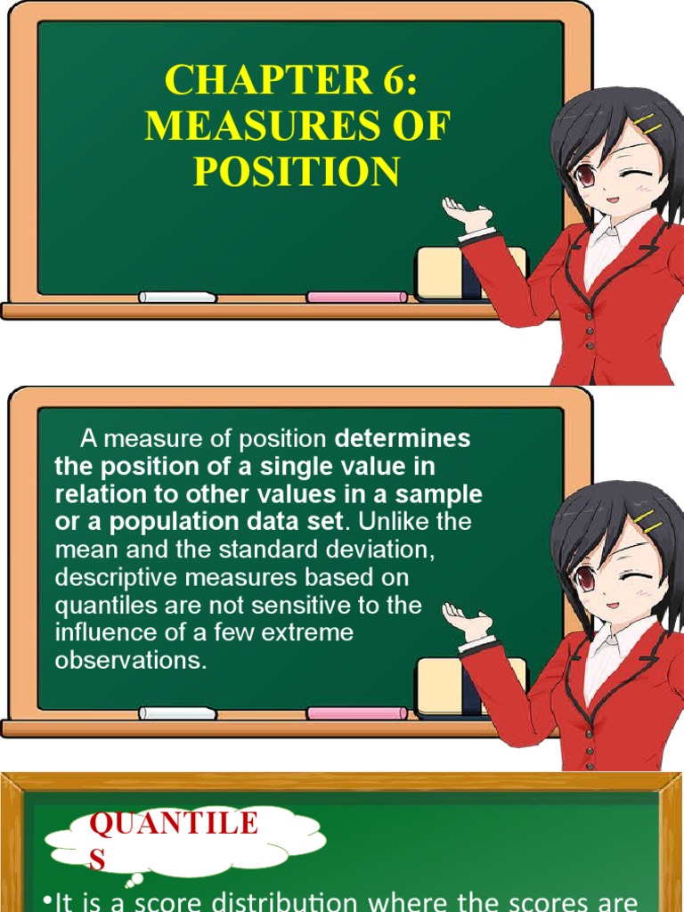 Chapter 6 Measures of Position | PDF