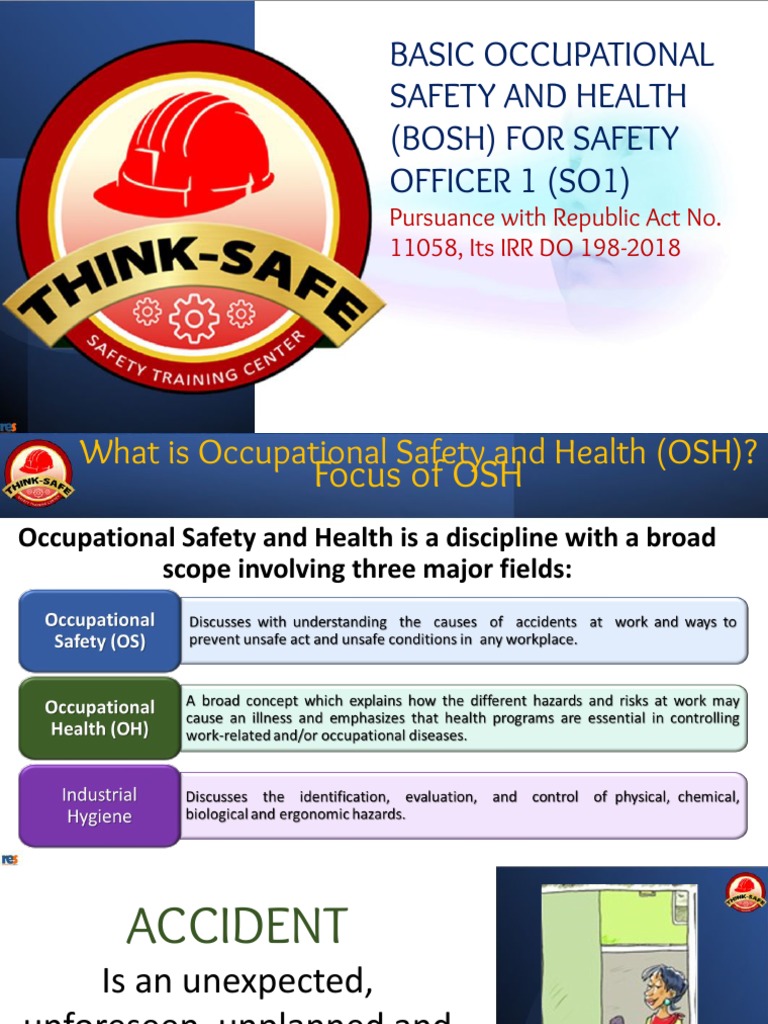 THINK SAFE-Online SO1 - Part 2 | PDF | Risk | Occupational Safety And ...
