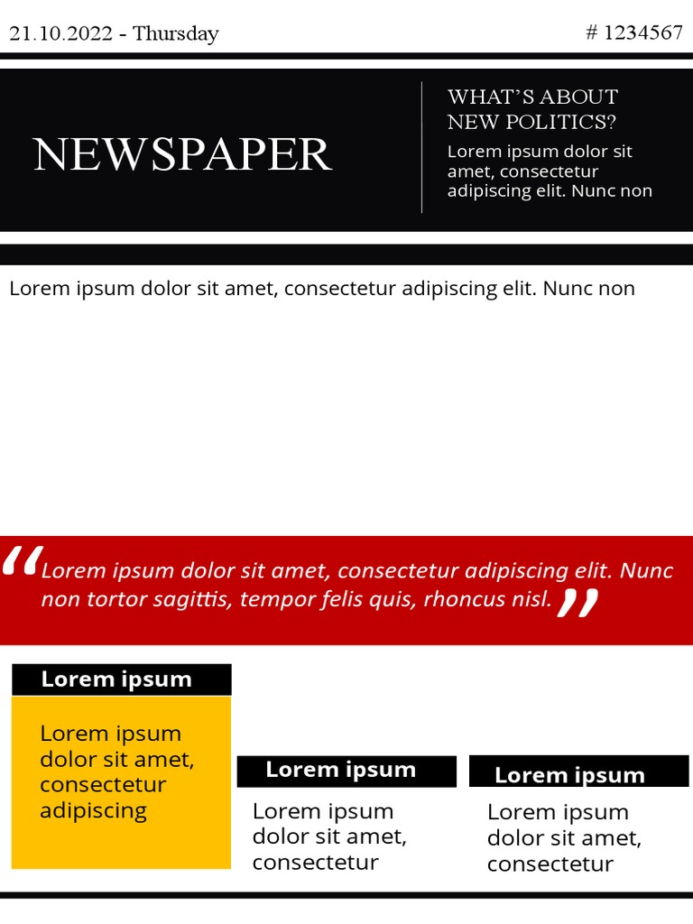 newspaper-powerpoint-template | PDF