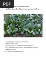 Agriculture S.B.A. Crop Production | PDF | Harvest | Fertilizer