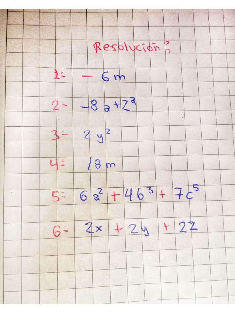 Polinomios - STEVEN | PDF