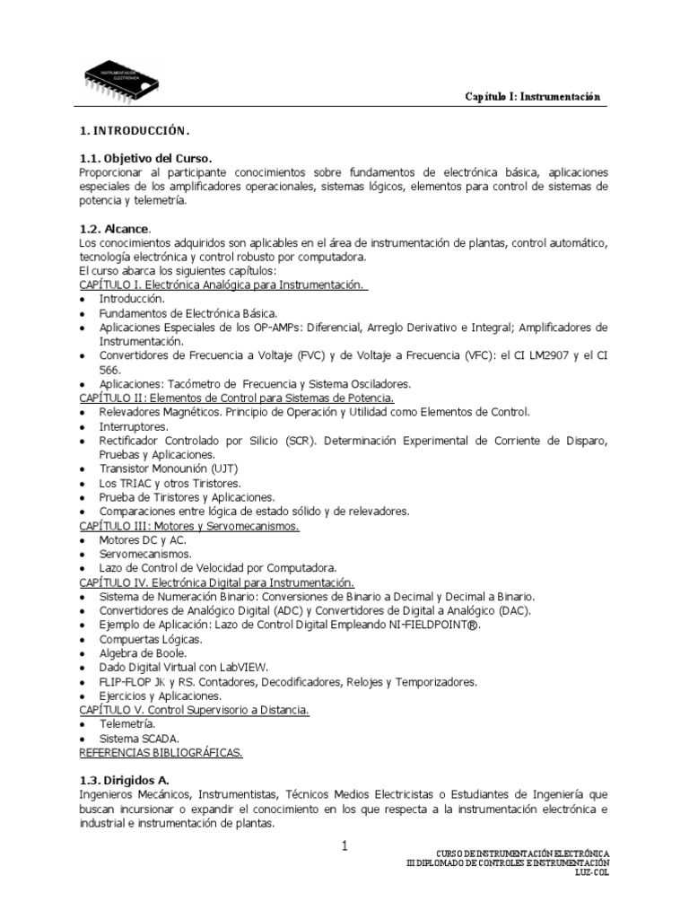 Instrumentación Electrónica | PDF | Amplificador operacional | Amplificador