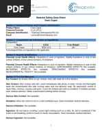 MSDS Crude Palm Oil | PDF | Toxicity | Biodegradation