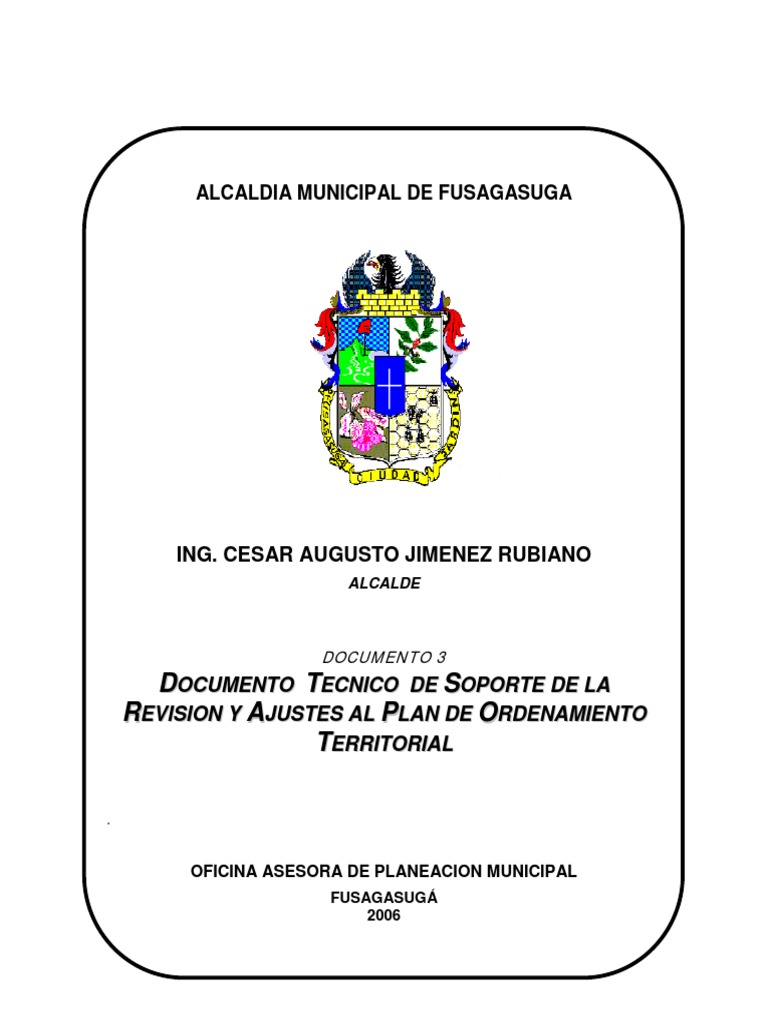 Documento de Soporte Final | PDF | Alcalde | Planificación