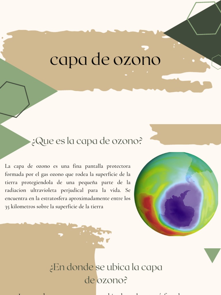 Protección y Función de la Capa de Ozono | PDF | Ozono | Ultravioleta
