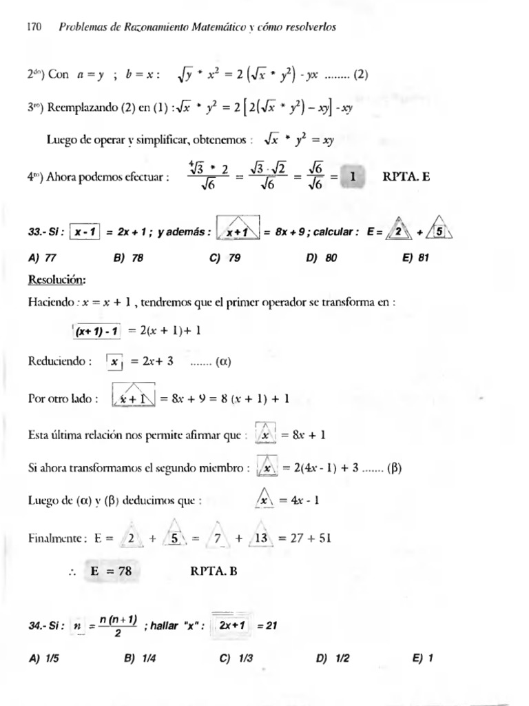 Practica Operadores - RM - 33 | PDF