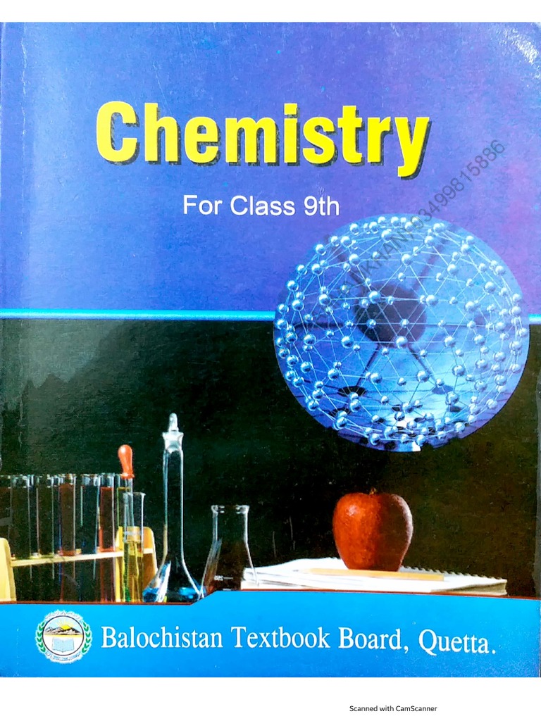 Balochistan Board Chemistry Class 9th PDF Book | PDF
