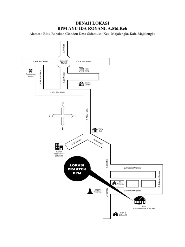 Denah Lokasi BPM | PDF