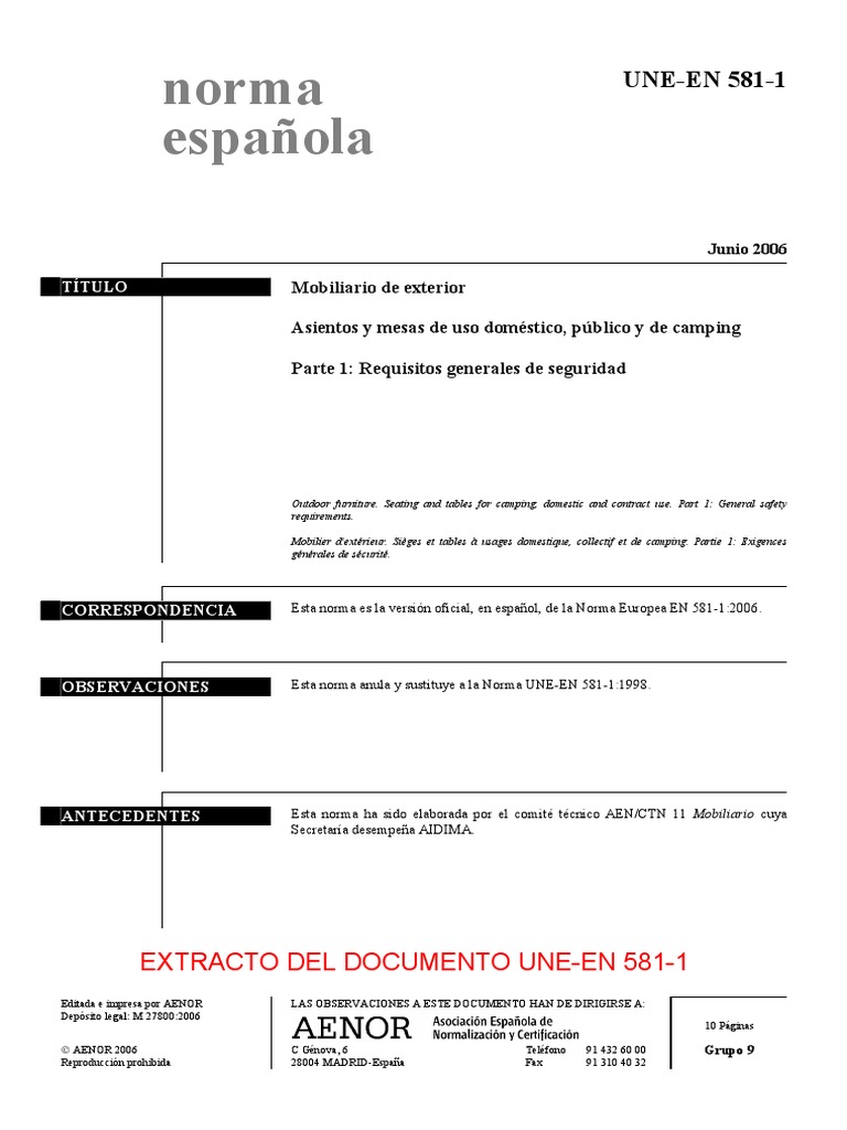 (Ex) Une en - 581 1 2006 | PDF