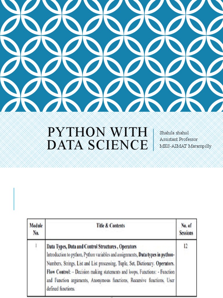 Python For Data Science An Introduction To Python Fundamentals And Data Analysis Pdf