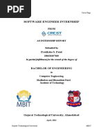 Internship Report Gtu | PDF | Html | Hyperlink