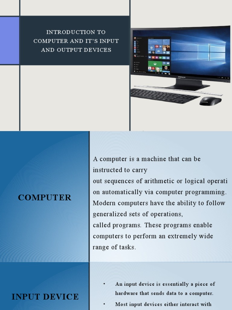 IT Tools and Application Input-Output Devices | PDF | Computer Keyboard | Printer (Computing)