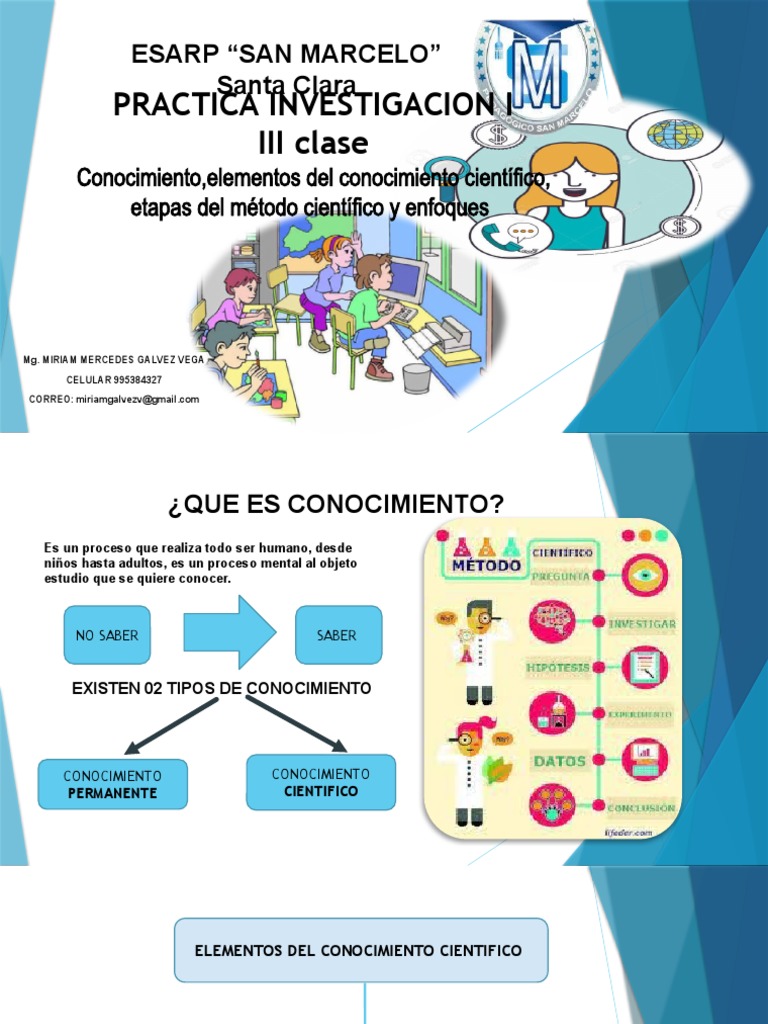 Clase Iii | PDF | Conocimiento | Método científico