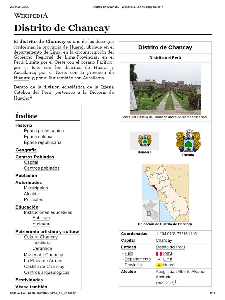 Chancay Peru Historia | PDF