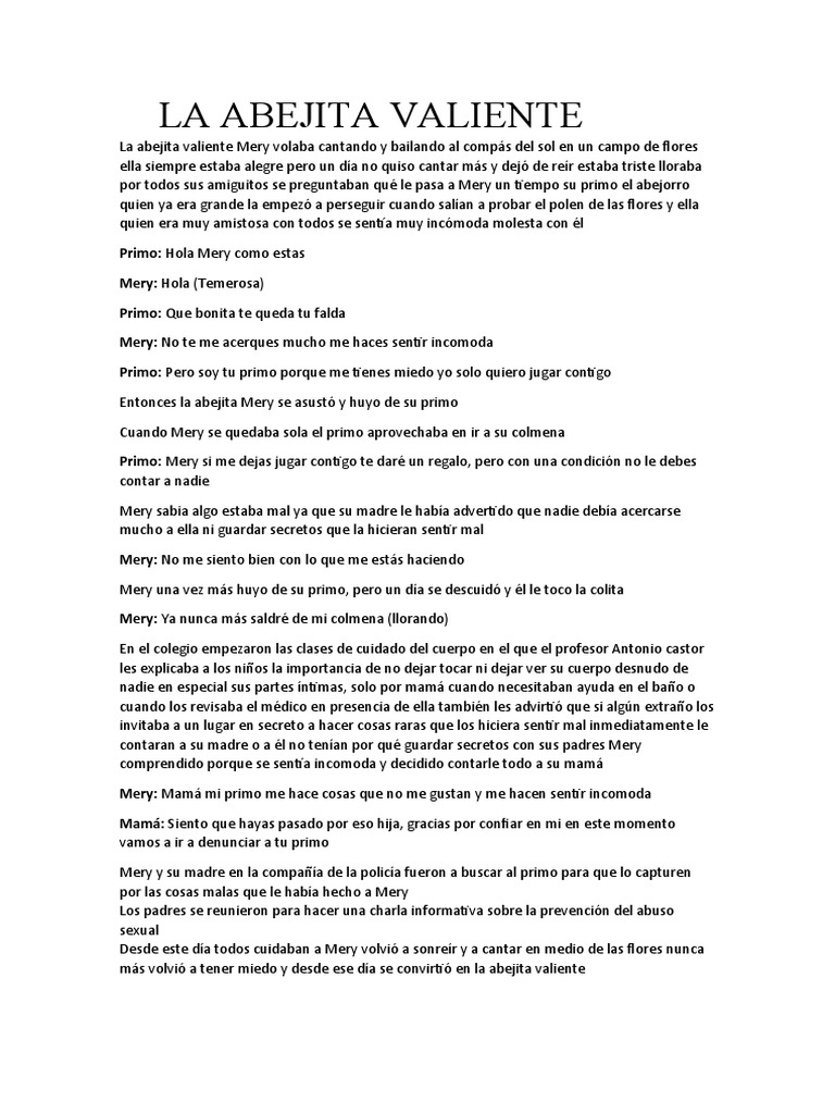 La Abejita Valiente | PDF