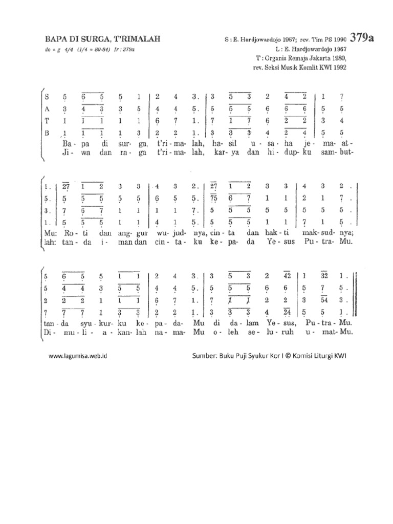 BAPA DI SURGA, TRIMALAH PS 379a | PDF