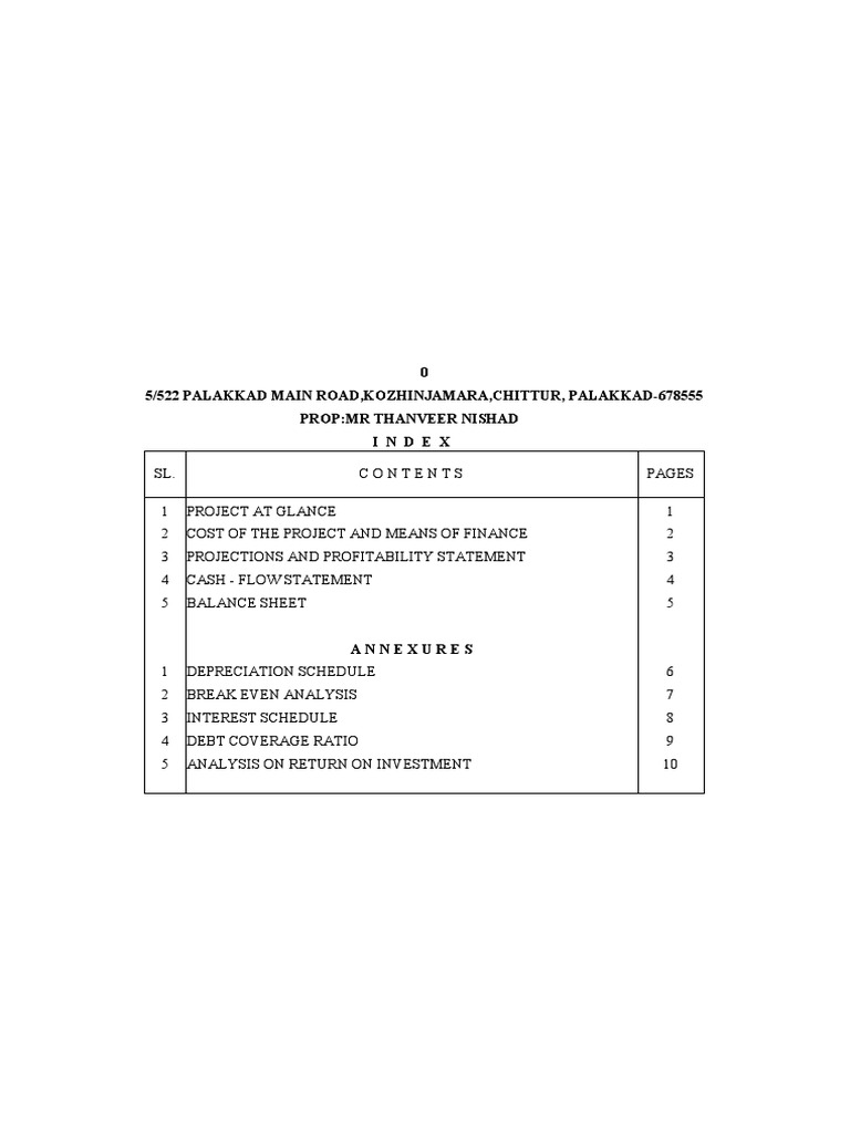 Coconut Farming Project Report | PDF