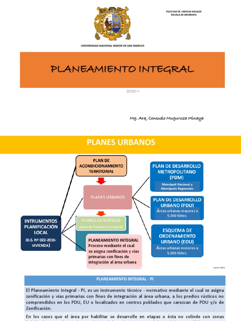Plan Integral | PDF | Zonificación | Planificación urbana