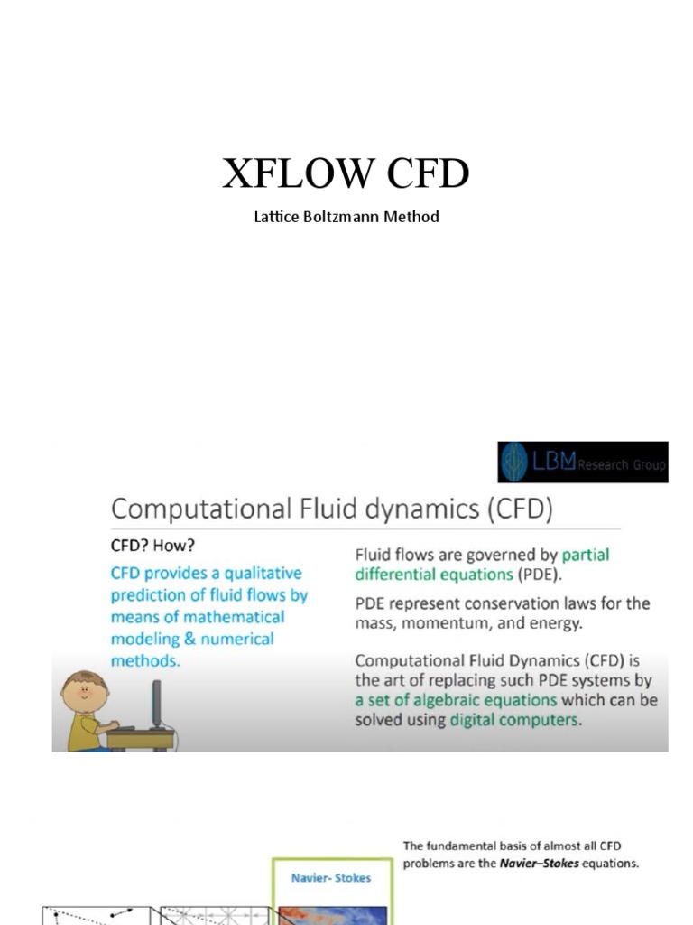 Lattice Boltzmann Method in XFLOW CFD | PDF
