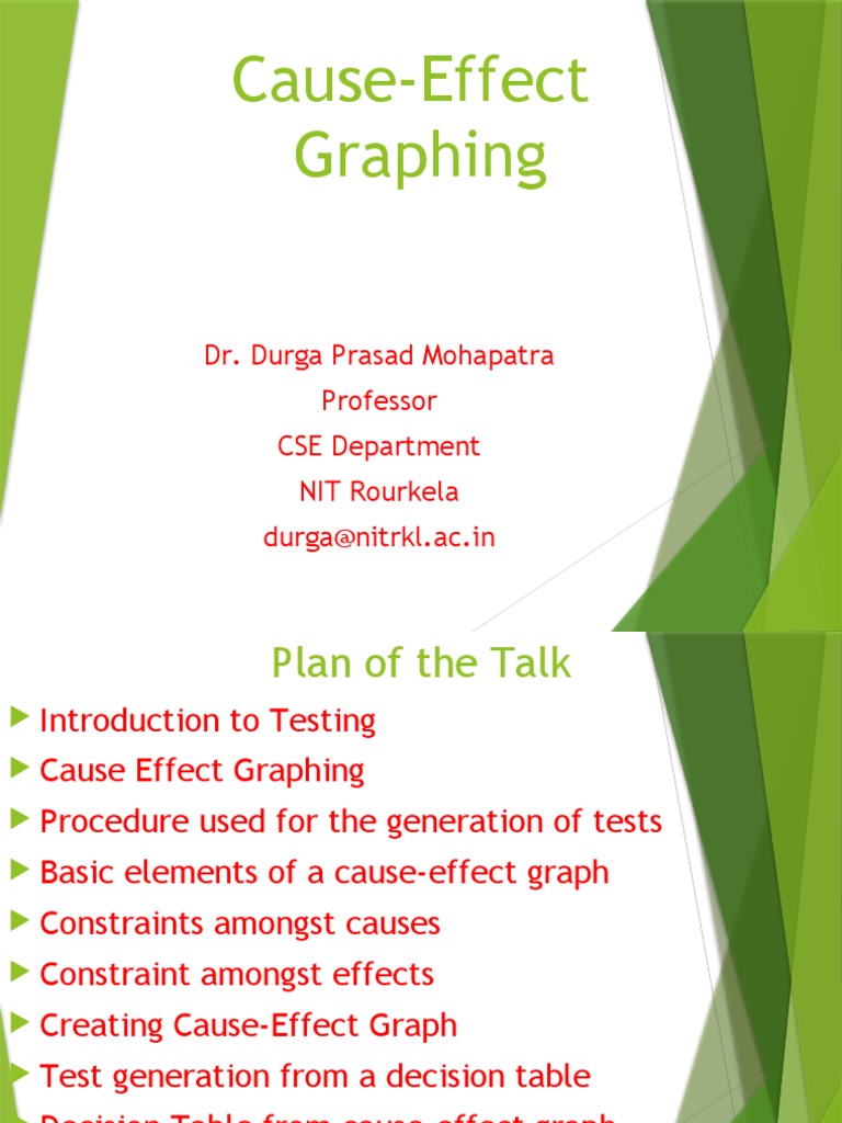 Cause-Effect Graphing | PDF | Software Testing | Software Bug