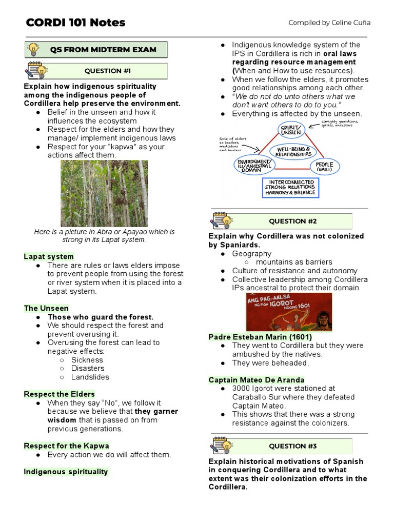 Cordi 101 Notes | Download Free PDF | Mummy