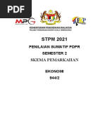 Skema Jawapan Ekonomi Semester 2 2020 - Edit | PDF