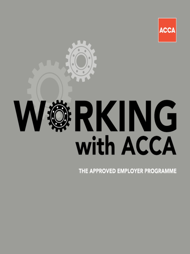 2014 Approved Employers Working With ACCA | Download Free PDF ...