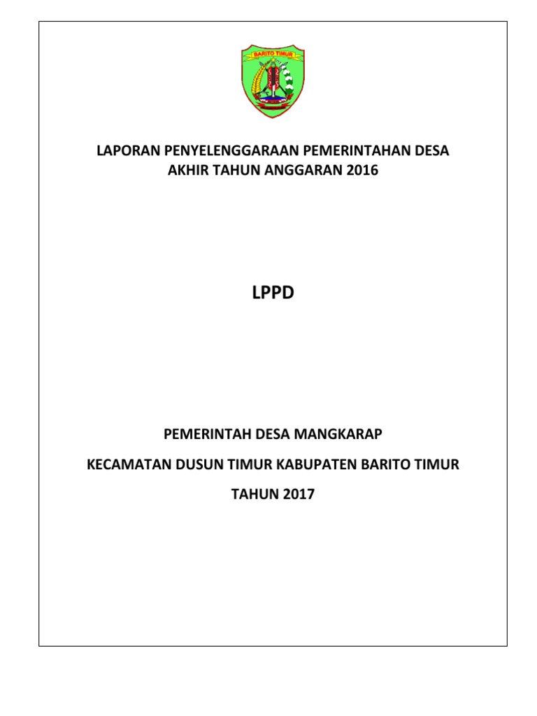 Contoh LPPD | PDF