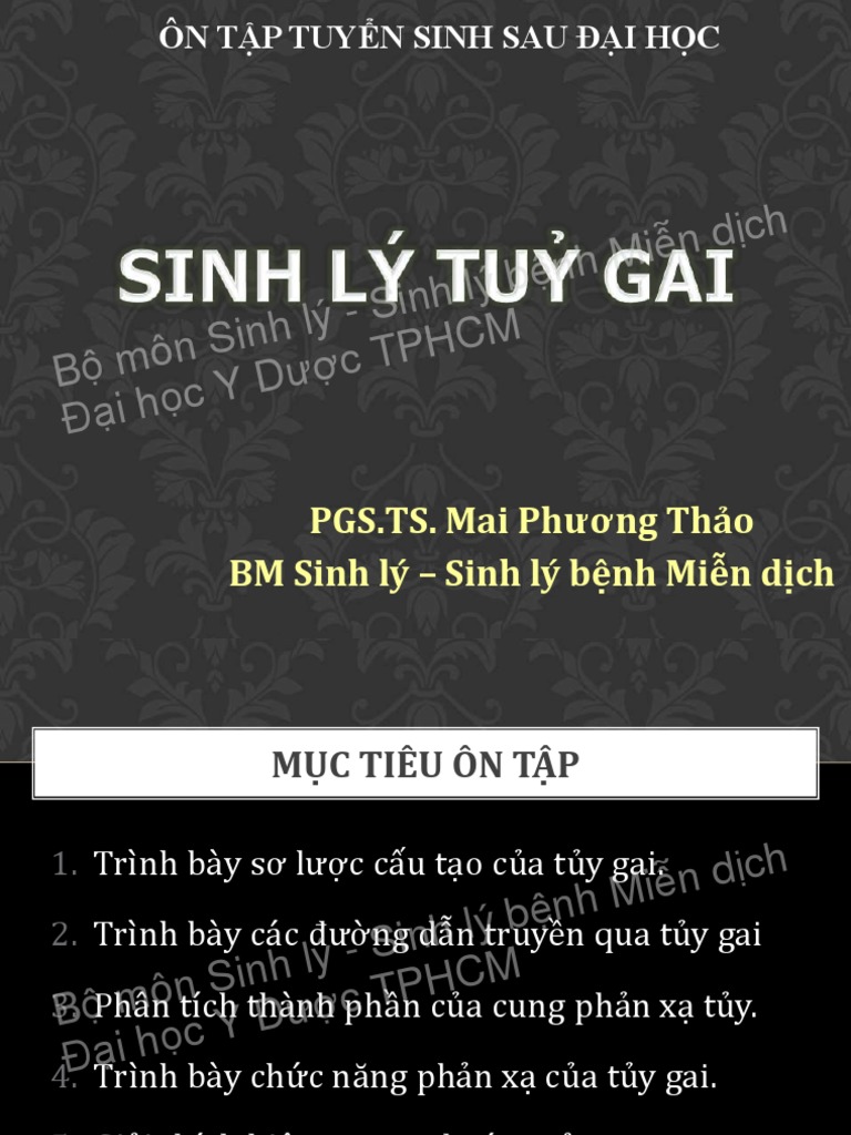 nh Mi nd ch: PGS.TS. Mai Phương Thảo BM Sinh lý - Sinh lý bệnh Miễn ...