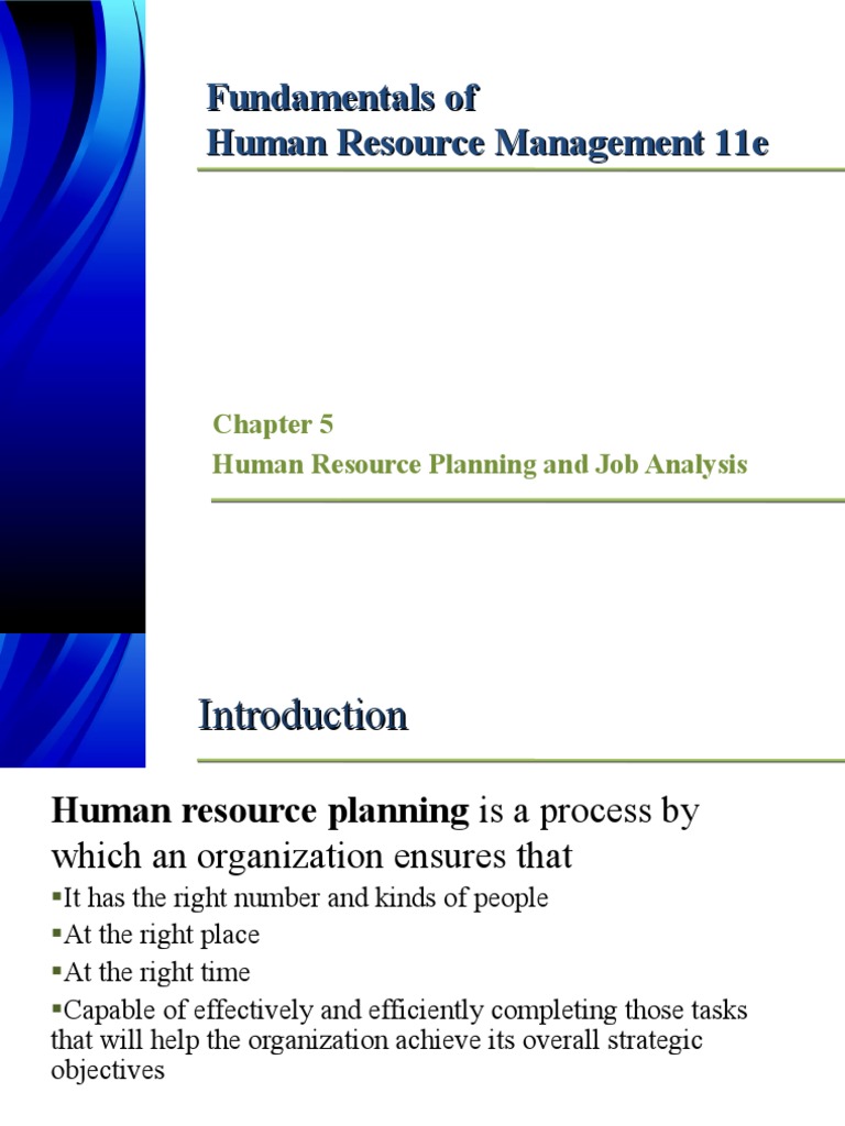 Fundamentals of Human Resource Management 11e | PDF | Human Resource ...