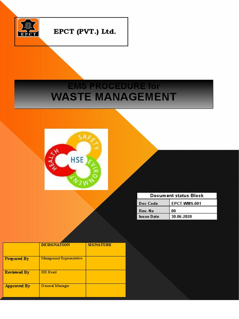 Waste Management | PDF | Reuse | Waste