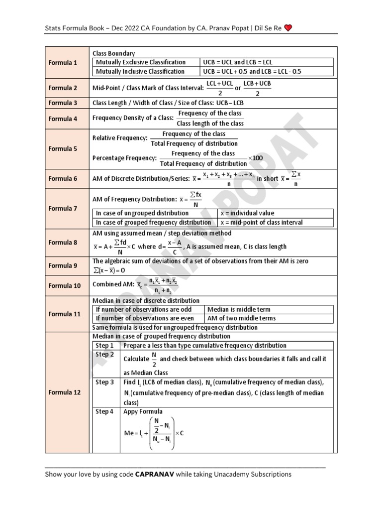 Formula 1 | PDF | Mode (Statistics) | Normal Distribution