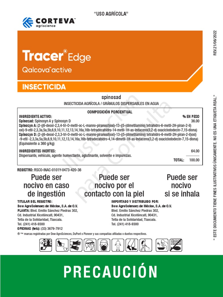 Tracer Edge - Mex CTV - Etiqueta Web - 21 Jun 2022 | PDF | Agua ...