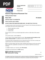 South Australian Spelling Test Form B | PDF | Language Arts ...