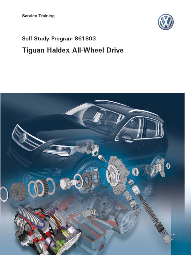 Tiguan Haldex All-Wheel Drive Eng | PDF | Axle | Clutch