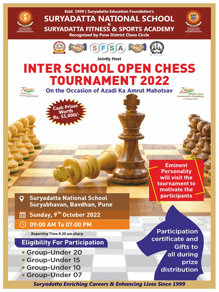 Suryadatta-Chess Competition Leaflet | PDF