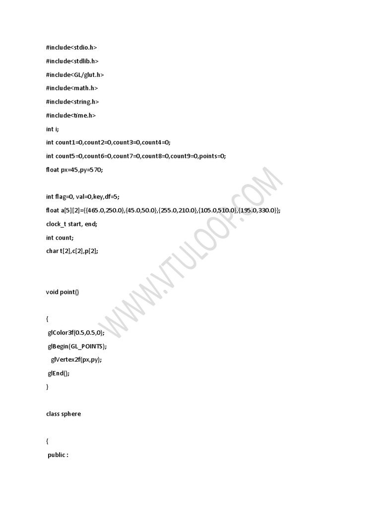 Sphere Code | PDF | Callback (Computer Programming) | Computer Engineering