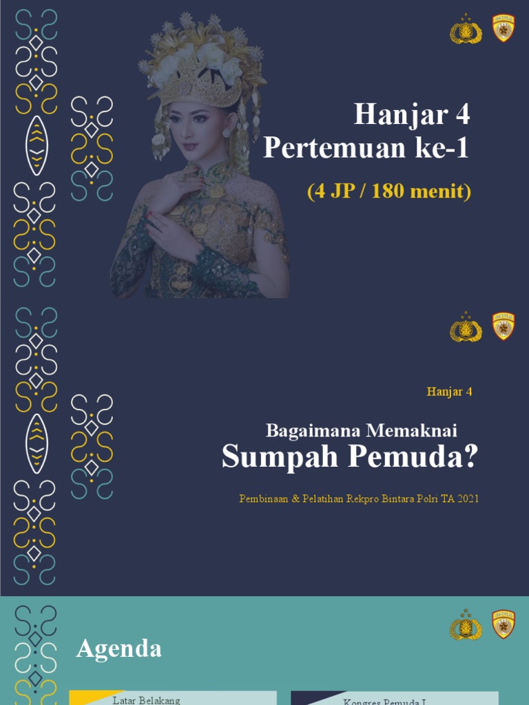 Hanjar 4 - Spirit Sumpah Pemuda | PDF | Politik