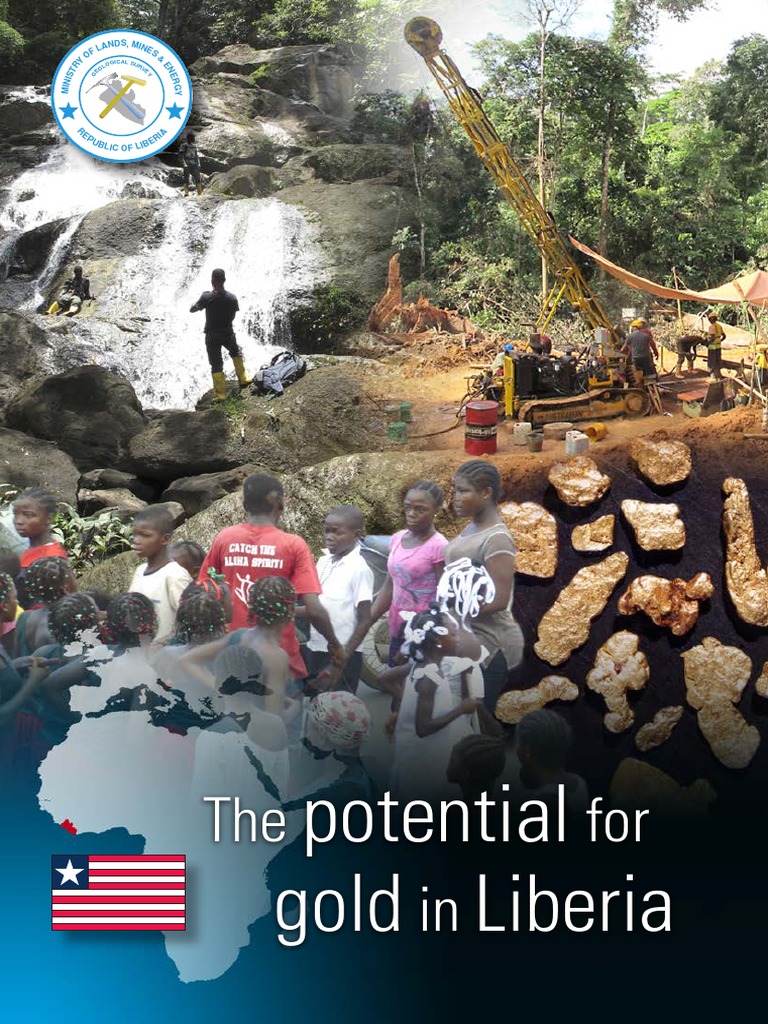 Liberia Gold Brochure Lowres | PDF | Minerals | Rocks