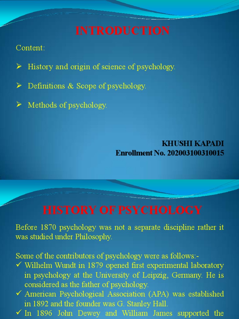 Psychology | PDF | Psychology | Thought Psychology | PDF | Psychology | Thought