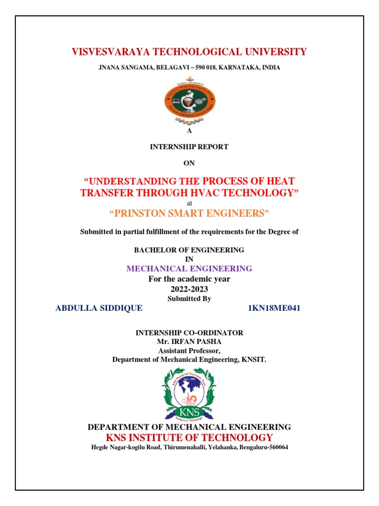 Final Report Ab - Merged | Download Free PDF | Duct (Flow) | Materials