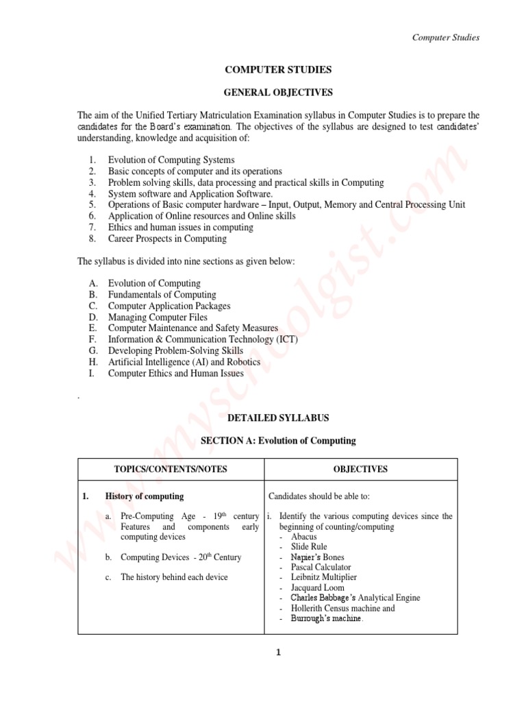 Computer Studies | PDF | Computer Data Storage | Microsoft Excel