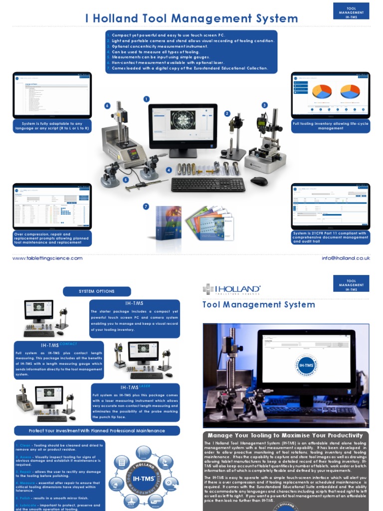 I Holland Tool Management System Overview | PDF | Computing