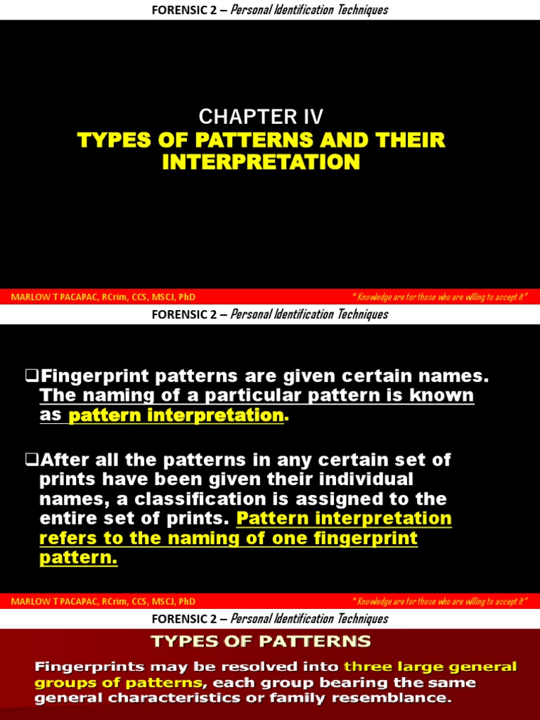 Forensic 2 - Chapter 4 - 22 23 | PDF | Forensic Science | Fingerprint